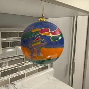 Vintage | Holiday | Dawn Oman North Inukshuk Christmas Balls Hand ...